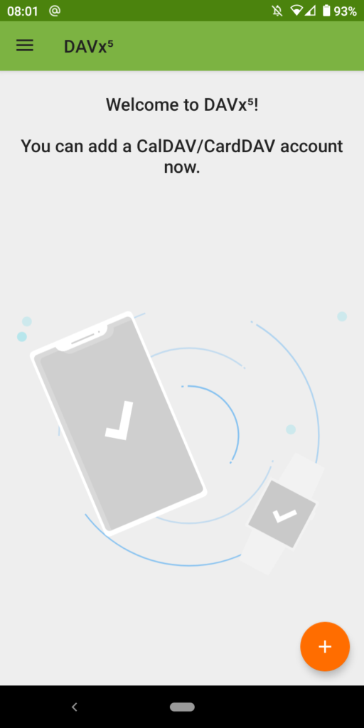 Kolab Now KB: Android CardDAV & CalDAV setup