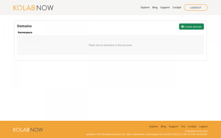 Kolab Now KB: Kolab Now: Onboarding